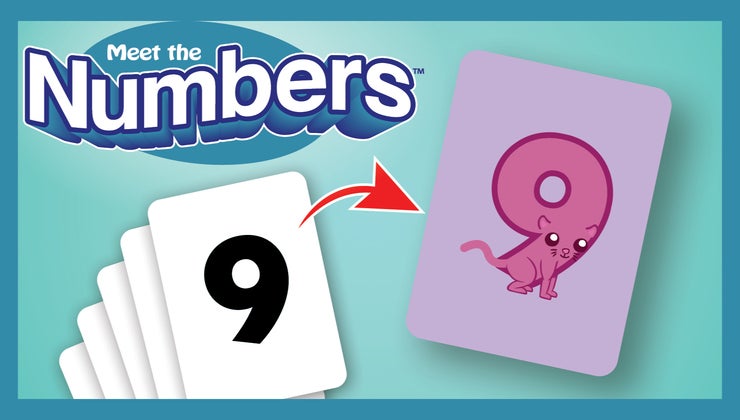 Kids Club | Meet the Numbers Flashcards