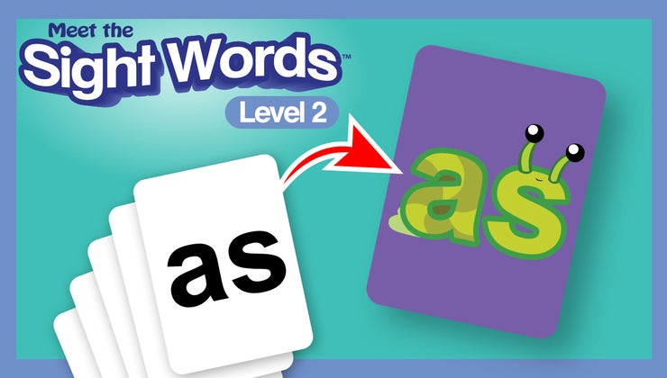 Kids Club | Meet the Sight Words Level 2 | Flashcards