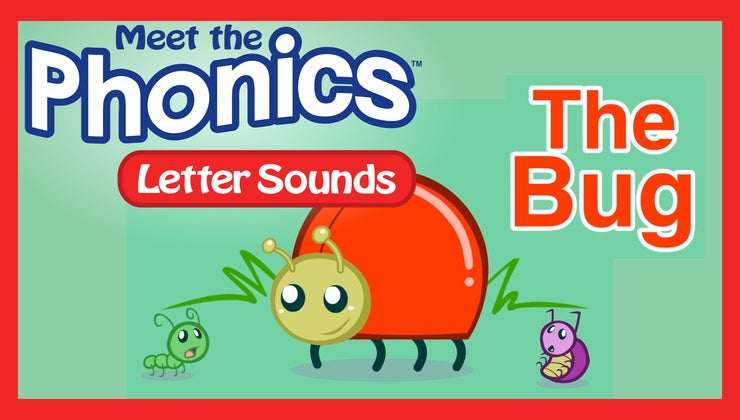 Kids Club | Meet the Phonics Letter Sounds | "The Bug" Easy Reader