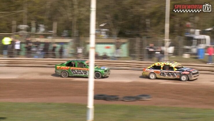 Arlington 10th April 2023 Lightning Rods Heat 2 | Spedeworth TV