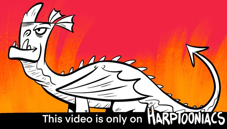 learn how to draw a dragon step by step video. turn the number 17 into ...