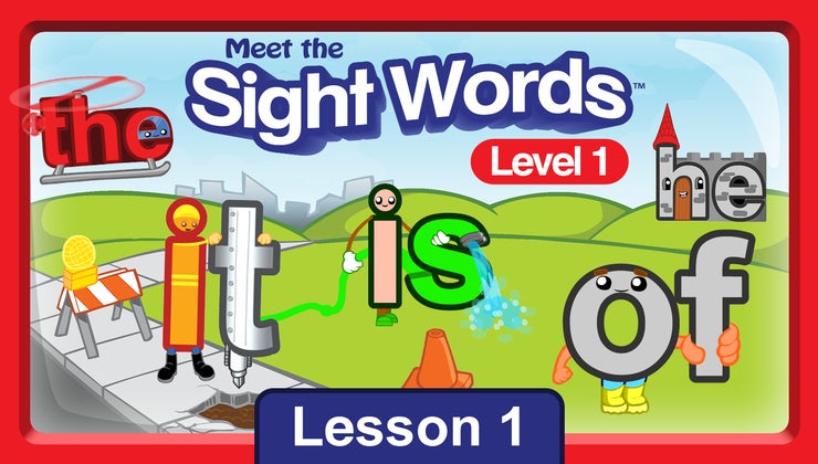 Preschool Prep Kids Club | Online Class | Meet the Sight Words Level 1 ...