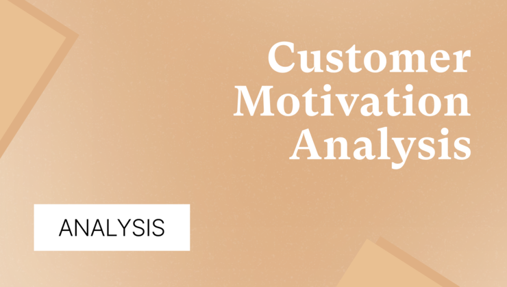 Customer Motivation Analysis