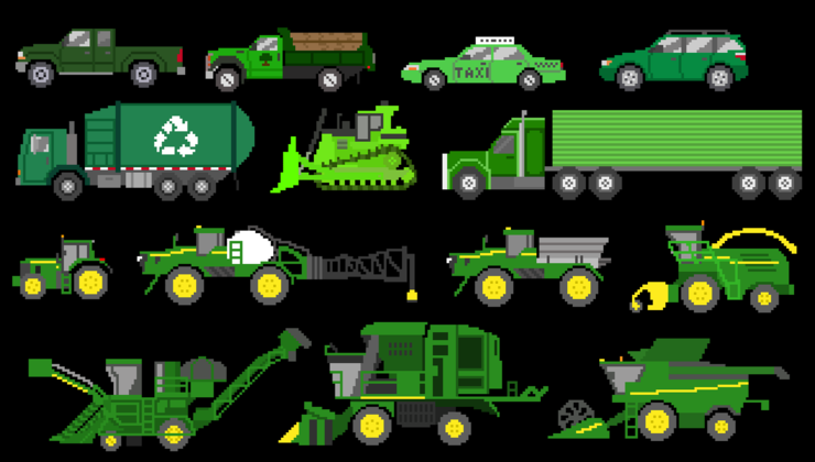 Green Vehicles Exclusive | The Kids' Picture Show