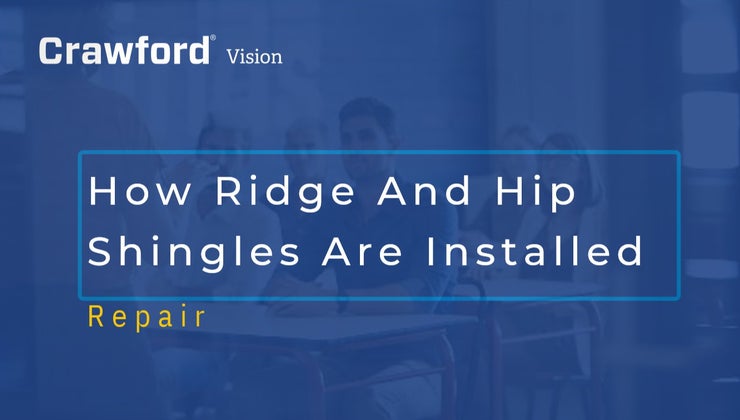 How Ridge And Hip Shingles Are Installed