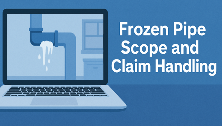 Frozen Pipe Scope and Claim Handling