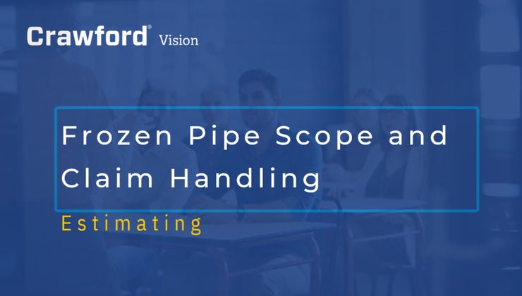 Frozen Pipe Scope and Claim Handling