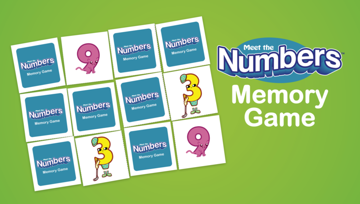 Kids Club | Memory Games | Meet the Numbers