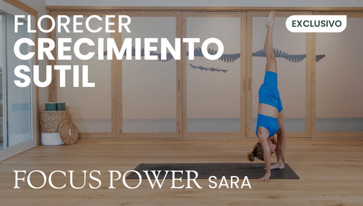 Del cuerpo denso al cuerpo sutil. Focus power con Sara (79 min)