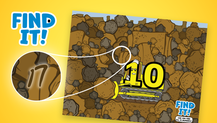 Kids Club | Find It | Meet the Numbers "10"