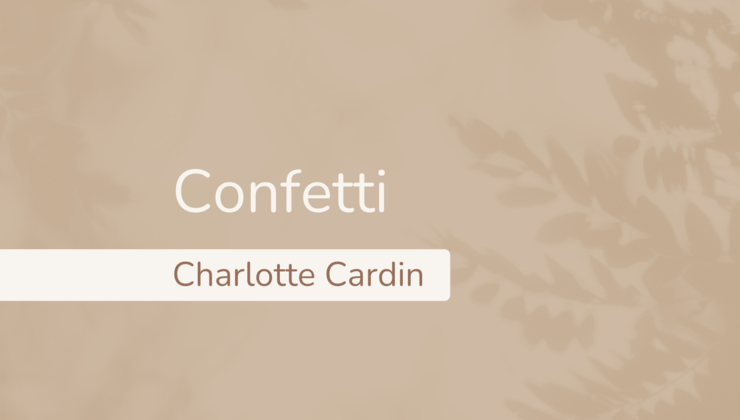 Tutoriel.Confetti.Charlotte.Cardin | Espace elvi