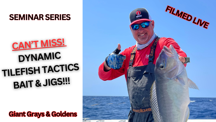 fishing seminar tilefish deep drop florida fishing tips capt mike ... fishing seminar tilefish deep drop florida fishing tips capt mike ...