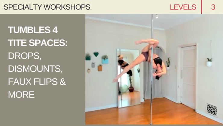 Tumbles 4 Tite Spaces: Drops, Dismounts, Faux Flips & More
