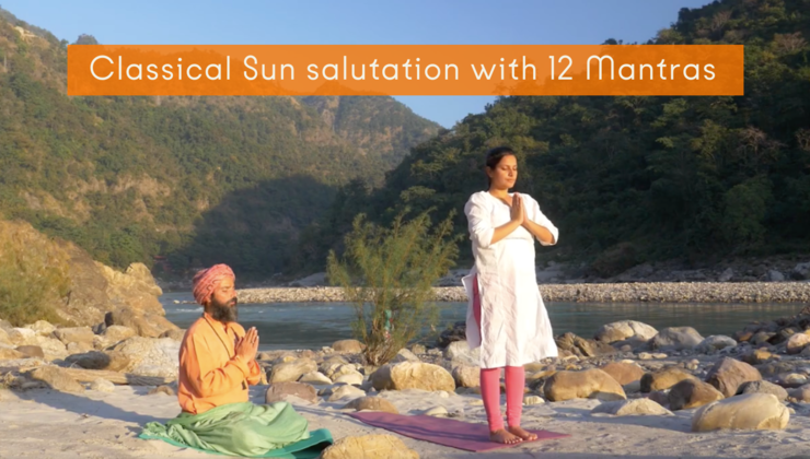 Sun Salutations With Mantra, 12 Rounds