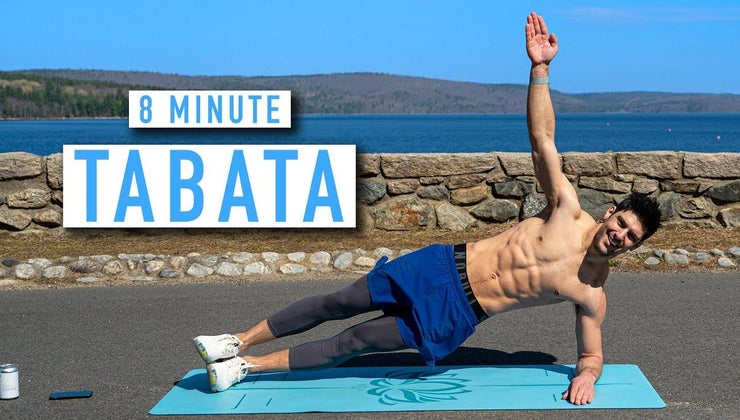 8 Minute Tabata Workout Full Body No Equipment (W Ash Crawford)