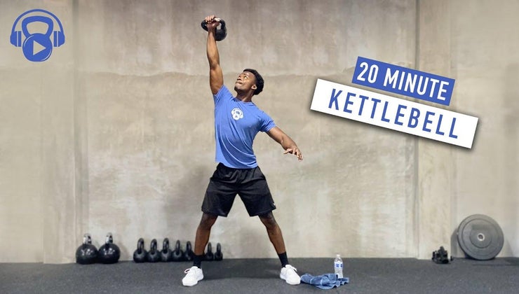 20 Minute Intense Kettlebell Workout W Ghyslain