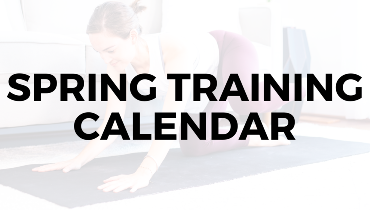 Spring Training Calendar