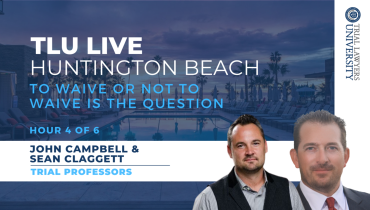 Trial Lawyers University | On Demand