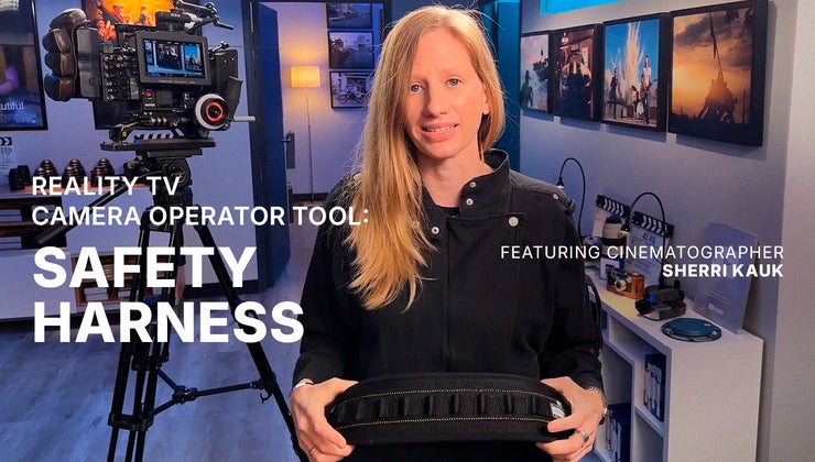 Reality TV Camera Operator Tool: Safety Harness