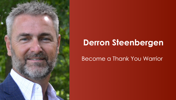 Become a Thank You Warrior