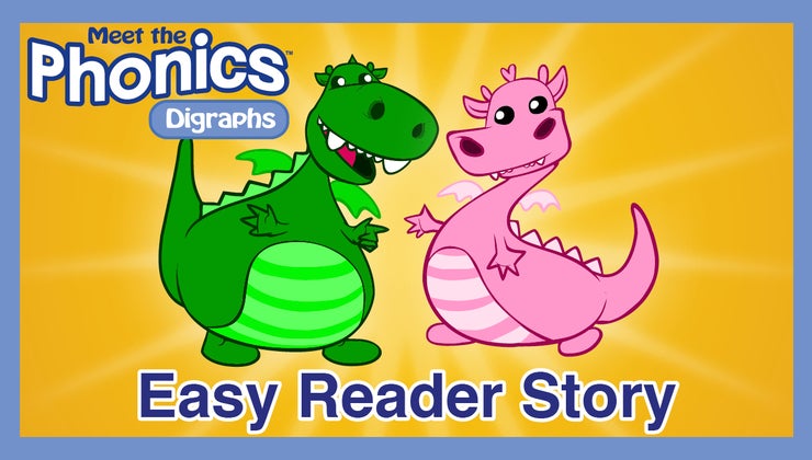 Kids Club | Meet The Phonics Digraphs | "Meet The Digraphs" Easy Reader