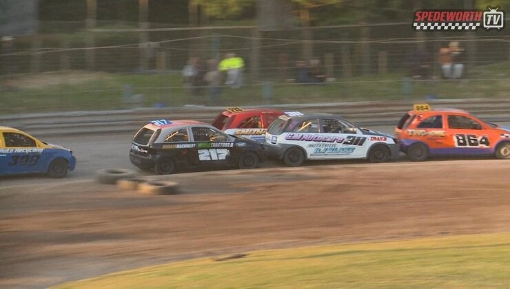 Arlington 7th June 2023 Rookie Rods Heat 1 | Spedeworth TV