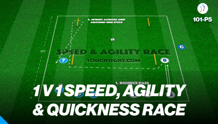 1 V 1 Speed & Agility Race! | 101-P5