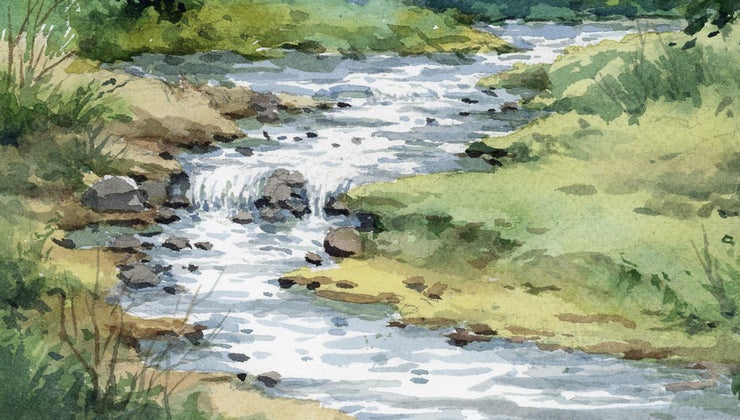 Mastering Watercolour Landscapes with Steve Mitchell