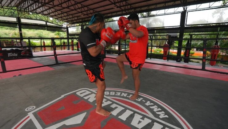 Basic Punch Kick Combo - Beginner Technique