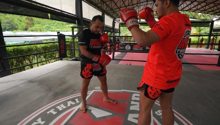 Basic Punch Switch Kick Combo - Beginner Technique