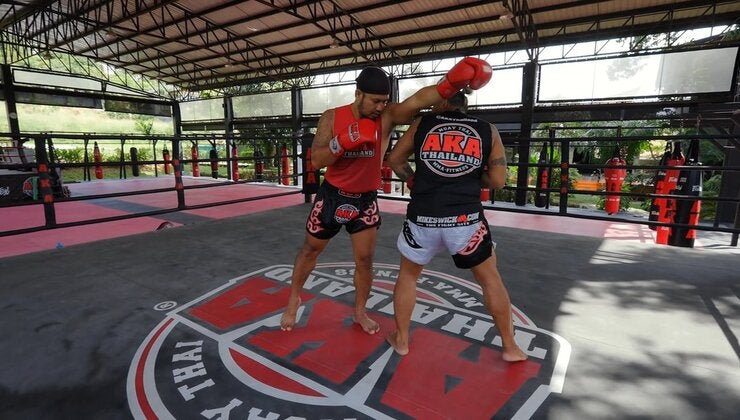 Side Elbow Into Spinning Elbow - Intermediate Technique