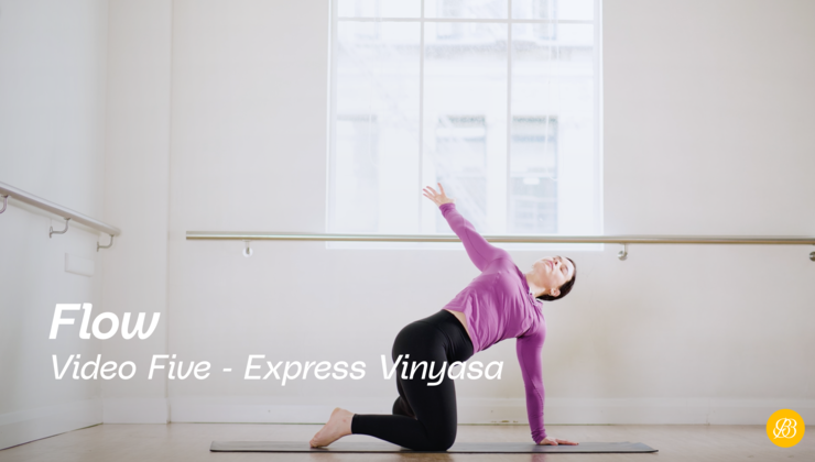 Flow #6- Express Vinyasa | Barre Base Anywhere