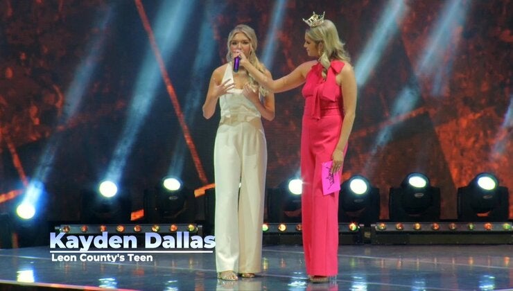 Miss Leon County's Teen Kayden Dallas Interview | Pageants Live
