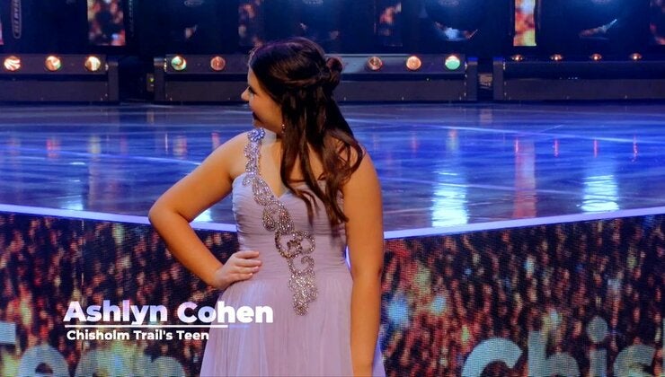 Miss Chisholm Trail's Teen Ashlyn Cohen Evening Gown | Pageants Live