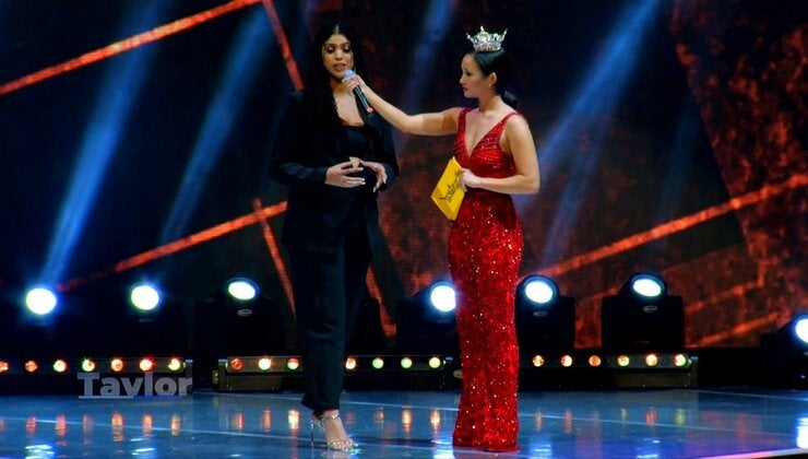 Miss Arlington Taylor Kilpatrick On Stage Question | Pageants Live