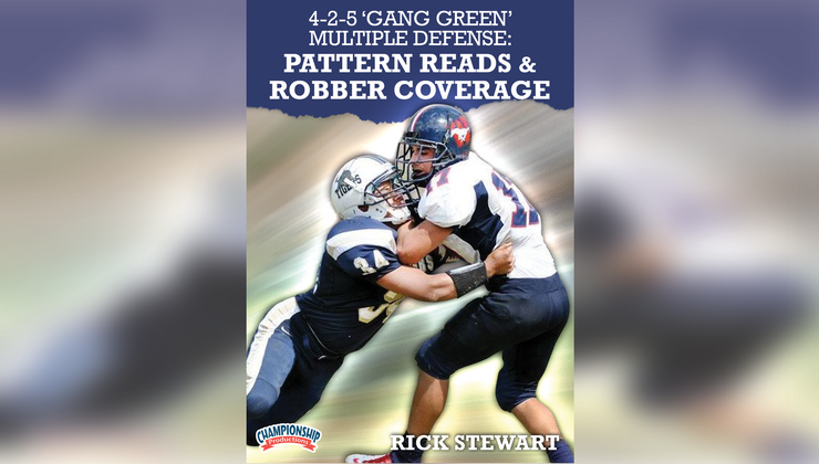 4-2-5 'Gang Green' Multiple Defense: Pattern Reads & Robber Coverage