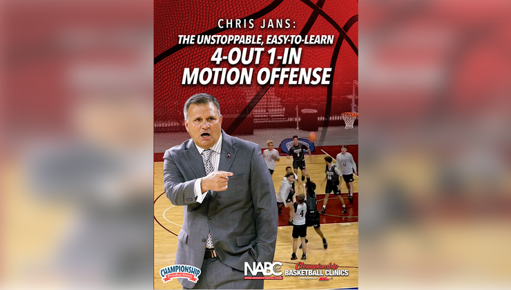 The Unstoppable, Easy-to-Learn 4-Out 1-In Motion Offense