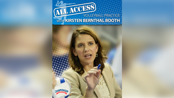 All Access Volleyball Practice with Kirsten Bernthal Booth
