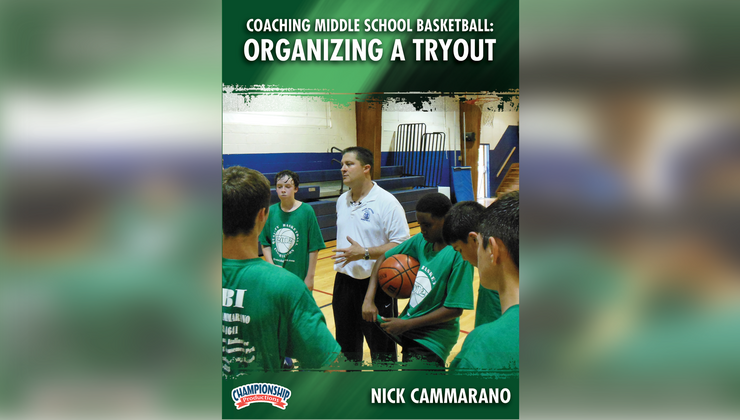 Coaching Middle School Basketball: Organizing a Tryout