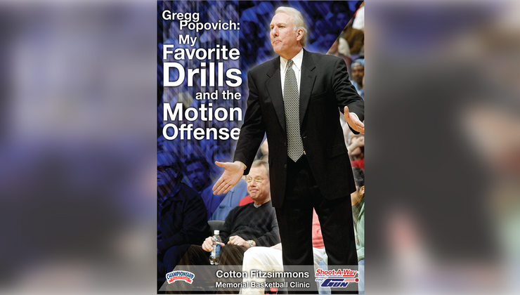 Gregg Popovich: My Favorite Drills and the Motion Offense