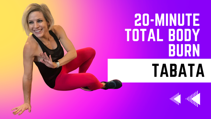 Total Body Tabata Workout Body Weight, No Equipment, Great Burn
