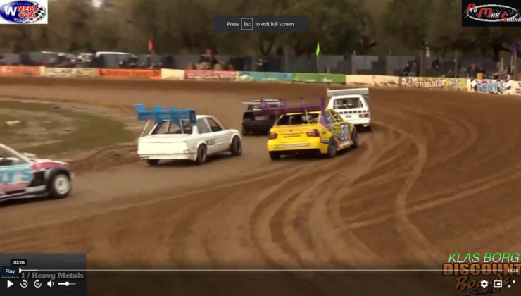 Mega Oval 50 Shades Heavy Metals All Heats | MotorsportZA.tv