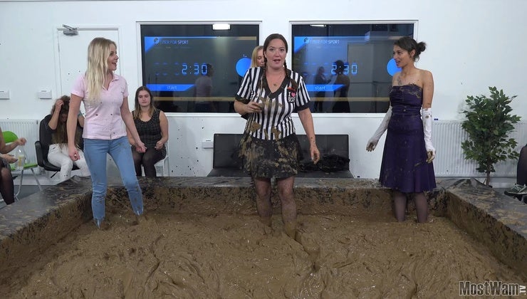 Mud Wrestling 2017 Ep 5 Ania Vs Danielle | MostWam