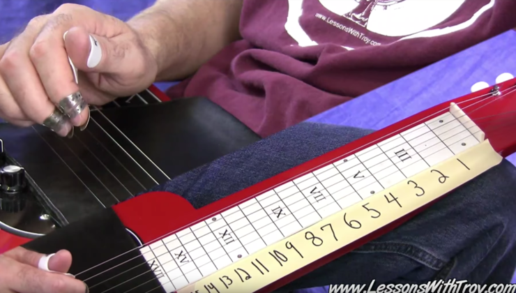 A6 Lap Steel Basics 3 - Easy Chord Pockets | Lessons With Troy - Streaming