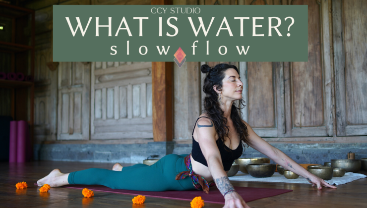 What Is Water? Fluid Slow Flow Yoga | CCY Studio