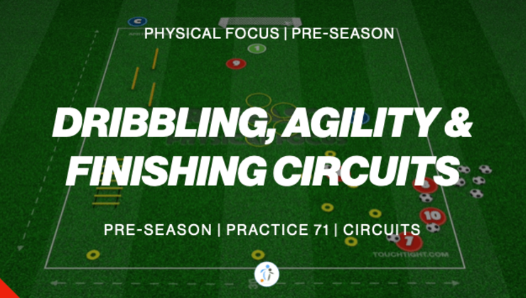 Pre-Season 71: Dribbling, Agility and Finishing Circuit