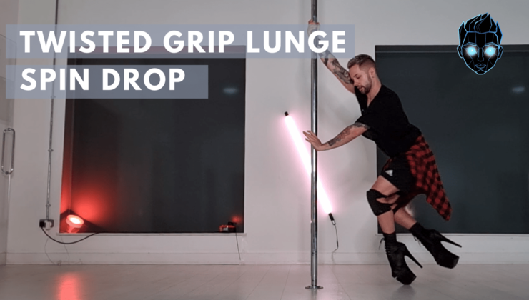 Twisted Lunge Spin Drop | The Pole Wizard