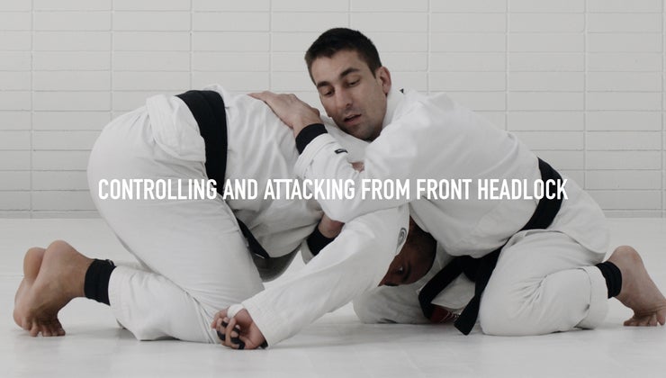 Controlling and Attacking from Front Headlock Position | AOJ+