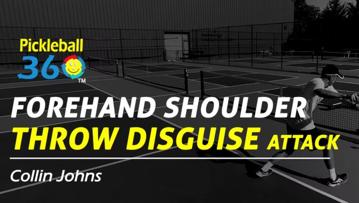 Forehand Shoulder Throw Disguise Attack