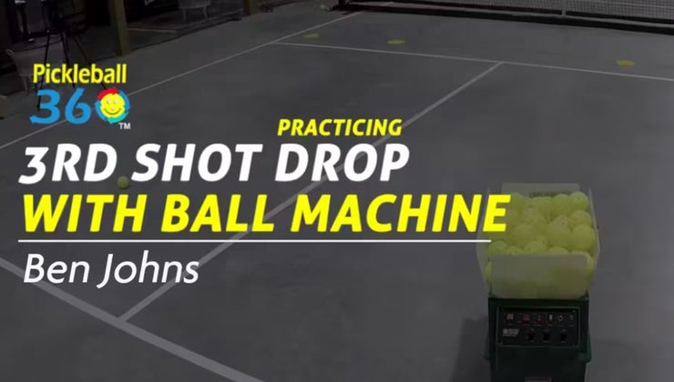 3rd Shot Drop With Ball Machine
